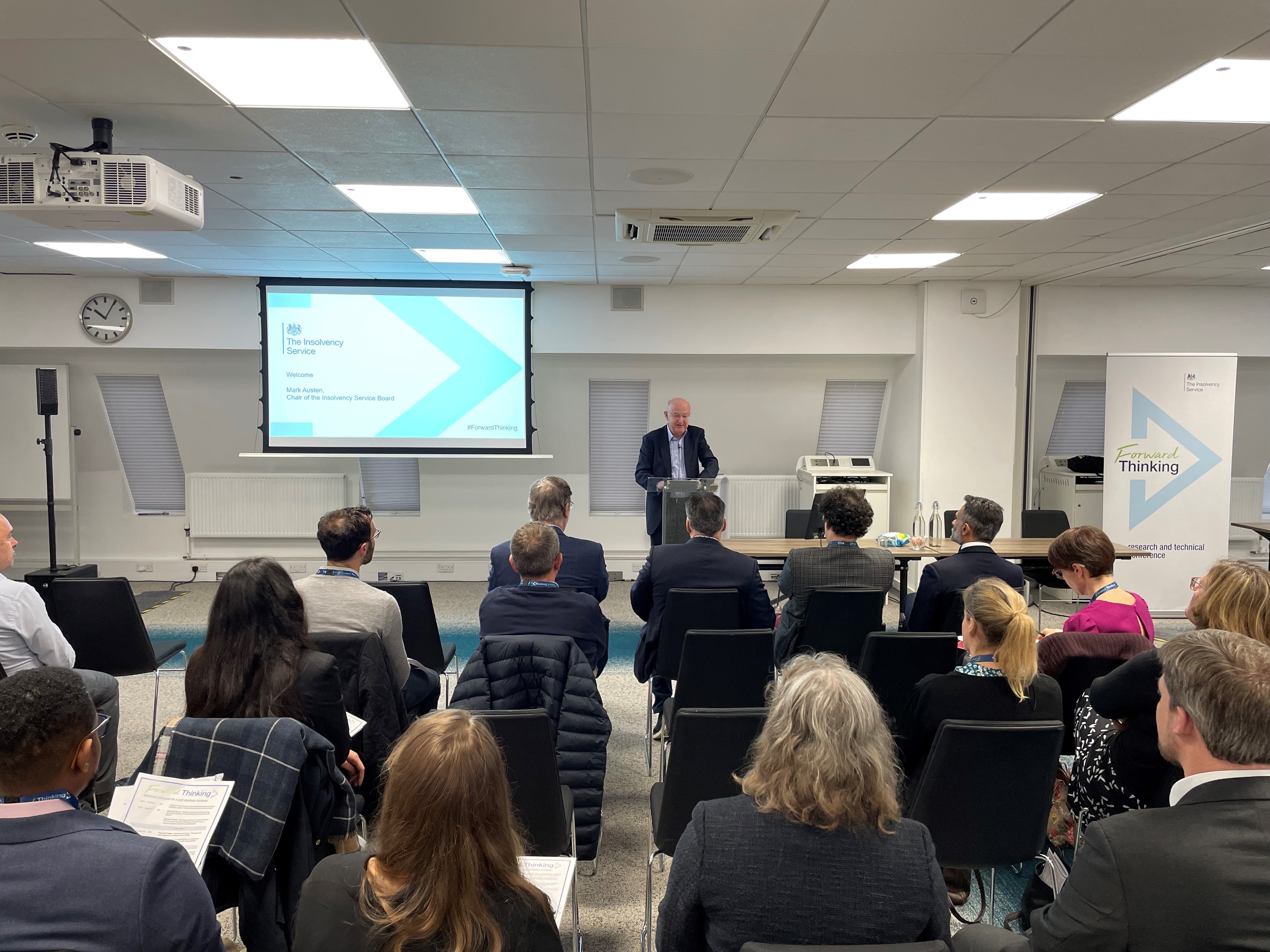 Behind the scenes at the Forward Thinking conference – Insolvency Service